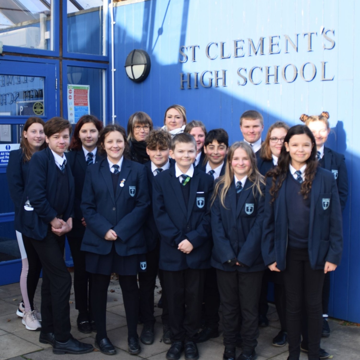 St Clement's High School - Honour for young carer support